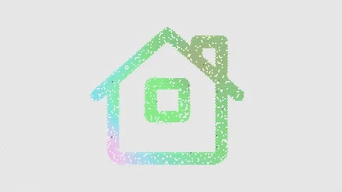 House Button Square Stock Videos – Royalty-Free HD & 4K Videos