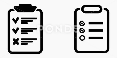 Icon list or roster, schedule, register.: Royalty Free #201957270
