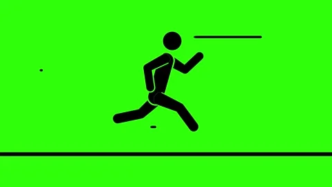 Running Man Green Screen Stock Footage ~ Royalty Free Stock Videos | Pond5