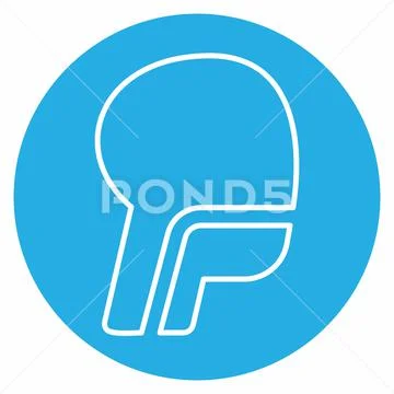 Icon Vector of Trachea - Blue Eyes Style Illustration #160699816