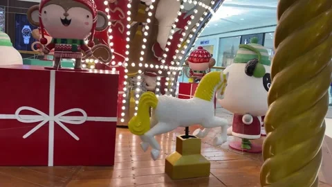 Iconic cartoon characters on a moving ca... | Stock Video | Pond5