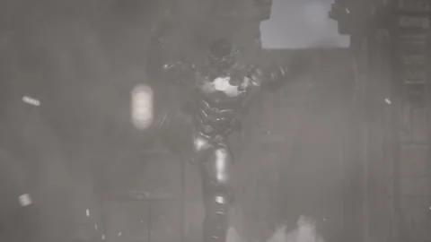 ICONIC HERO MOTIONS IN SCI-FI HAND TO HA... | Stock Video | Pond5