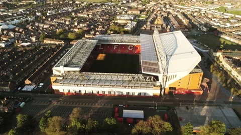 Iconic LFC Liverpool Anfield football cl... | Stock Video | Pond5
