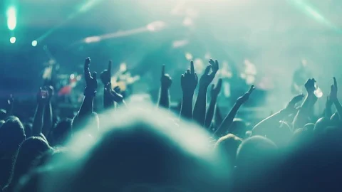 Concert Cheering Crowd Stock Videos – Royalty-Free HD & 4K Videos