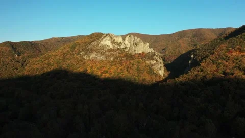 Iconic Seneca Rocks Formation in West Vi... | Stock Video | Pond5