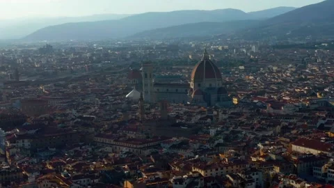 Iconic Structure Of Duomo di Firenze Wit... | Stock Video | Pond5