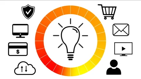 Ideas for business project, loading smar... | Stock Video | Pond5