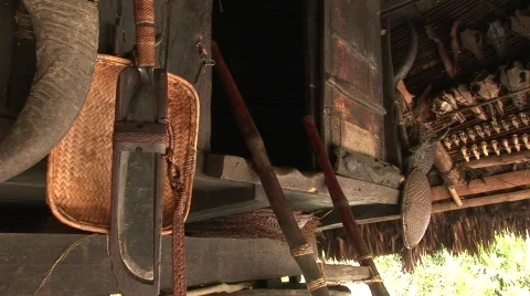 Ifugao house 2 | Stock Video | Pond5