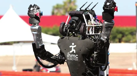 IHMC Robotics' Running Man Atlas Robot R... | Stock Video | Pond5