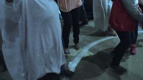 IKARIA, GREECE. People dancing holding h... | Stock Video | Pond5