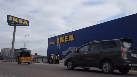 Ikea's first Indian store to open in Hyd... | Stock Video | Pond5
