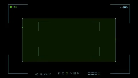 The illustrated frame of the video camer... | Stock Video | Pond5