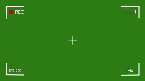 Illustrated frame of the video camera sc... | Stock Video | Pond5