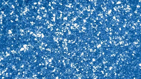 Blue Glitter Backgrounds Animated