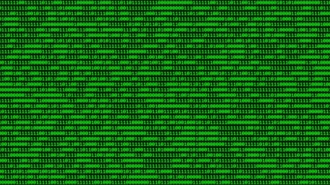 Illustrative animation of green matrix c... | Stock Video | Pond5
