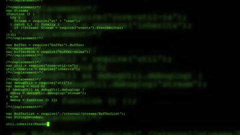 Illustrative animation of green matrix c... | Stock Video | Pond5