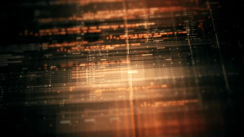 Immersive Data Matrix Display, Dynamic I... | Stock Video | Pond5