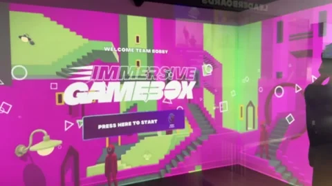 Immersive Gamebox (Squid Game) | Stock Video | Pond5
