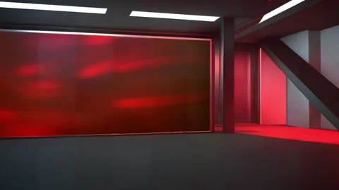 Immersive TV Studio Background: Dynamic ... | Stock Video | Pond5