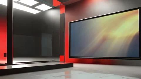 Immersive Virtual TV Studio Background L... | Stock Video | Pond5