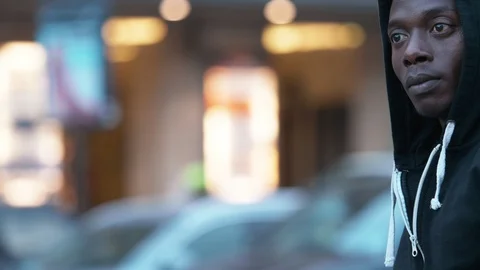 immigration, poverty, loneliness - young... | Stock Video | Pond5