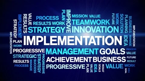 implementation animated word cloud,anima... | Stock Video | Pond5