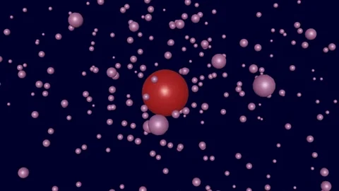 Imploding spheres falling to center of s... | Stock Video | Pond5