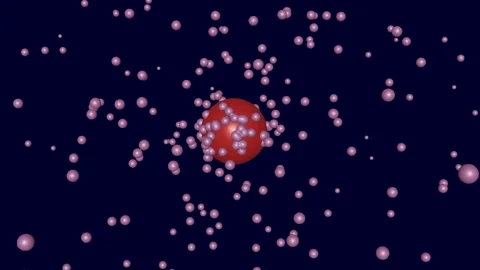 Imploding spheres spiral falling to scre... | Stock Video | Pond5