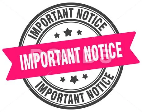 Important Notice
