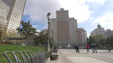 Imposing building in a city | Stock Video | Pond5