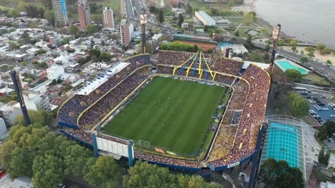 Impressive ellipse over the Gigante de A... | Stock Video | Pond5