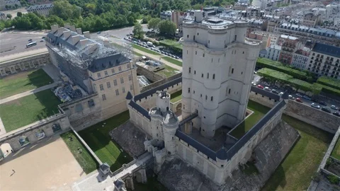 Impressive rotating aerial shot around l... | Stock Video | Pond5