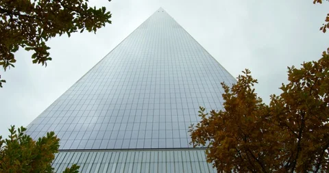 Impressive Upward Shot of Massive Skysc... | Stock Video | Pond5