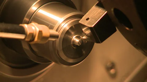 Inching machine, working on metal parts | Stock Video | Pond5