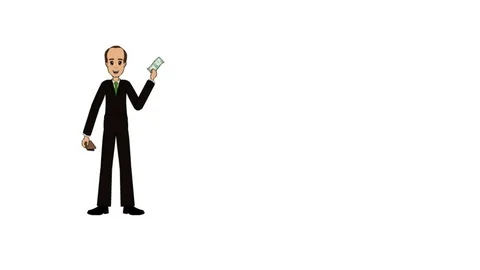 Making Money Animation Stock Video Footage | Royalty Free Making Money ...