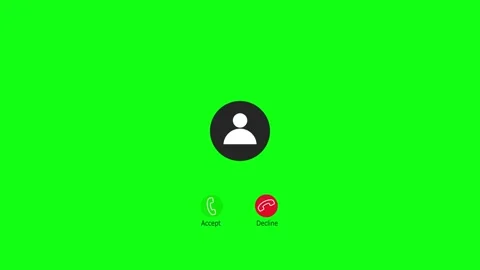 incoming Call ring icon on transparent b... | Stock Video | Pond5