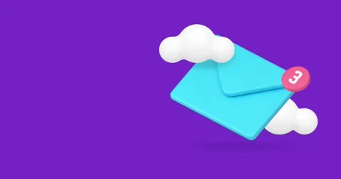 Cloud and and Email Stock Video Footage | Royalty Free Cloud and and ...