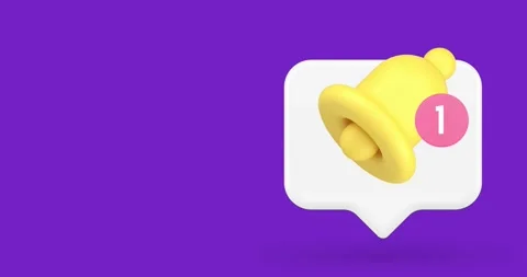 Push Notification Icon Stock Footage ~ Royalty Free Stock Videos | Pond5