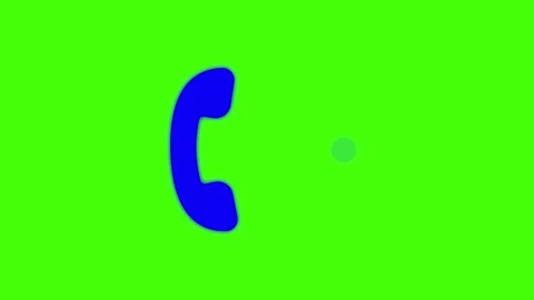 Incoming telephone call icon Animation o... | Stock Video | Pond5