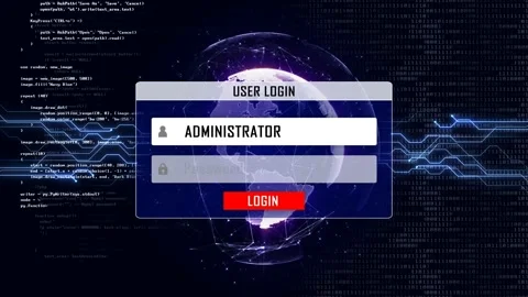 INCORRECT PASSWORD with Alpha Matte, Ani... | Stock Video | Pond5