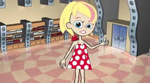 Incredible Shrinking Cartoon Characters | Stock Video | Pond5