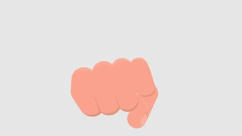 Pointing Finger Animation Stock Video Footage | Royalty Free Pointing ...