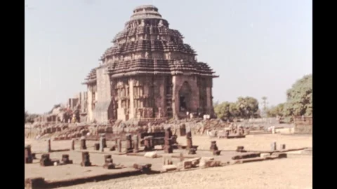 Konark Sun Temple Stock Footage ~ Royalty Free Stock Videos | Pond5