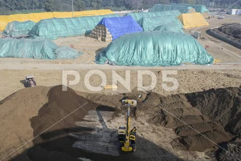 India, CNG Biogas fuel INDIA, Punjab, Lehragaga, Verbio biogas plant ...