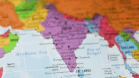 India World Map Stock Footage ~ Royalty Free Stock Videos | Pond5