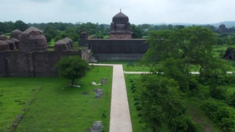 India MP Mandu Hathi mahal group Darya k... | Stock Video | Pond5