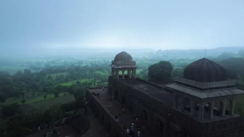 India MP Mandu Rani roopmati pavallion A... | Stock Video | Pond5