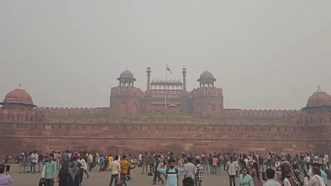 Red Fort Delhi Stock Footage ~ Royalty Free Stock Videos | Pond5