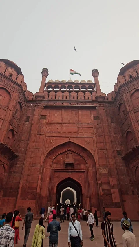 Red Fort Delhi Stock Footage ~ Royalty Free Stock Videos | Pond5