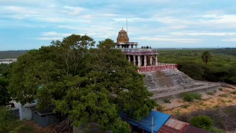 India Tamil Nadu Rameswaram Ramar patham... | Stock Video | Pond5